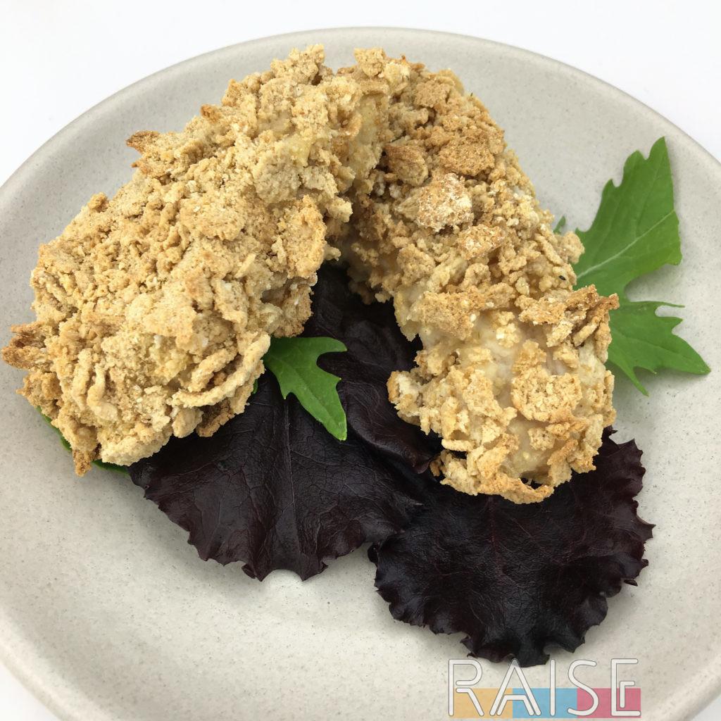 Gluten Free Oven Baked Crispy Cereal Chicken Recipe | RAISE Platform